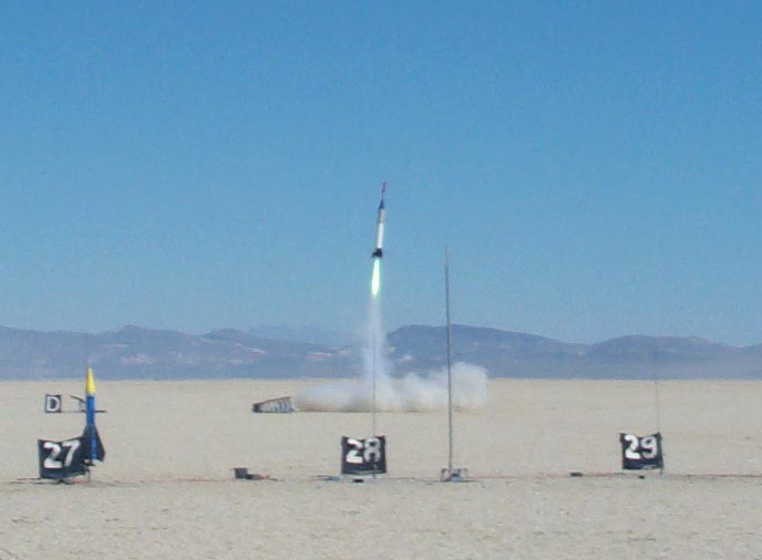 The launch pad twists and causes the rocket to stick